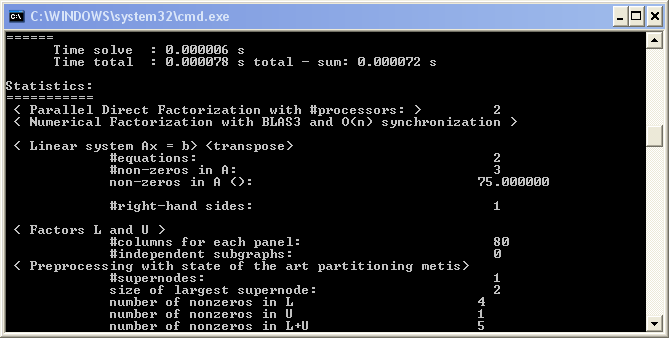 Solved Suppressing The Output Information Resulted From Pardiso Solver Intel Community 